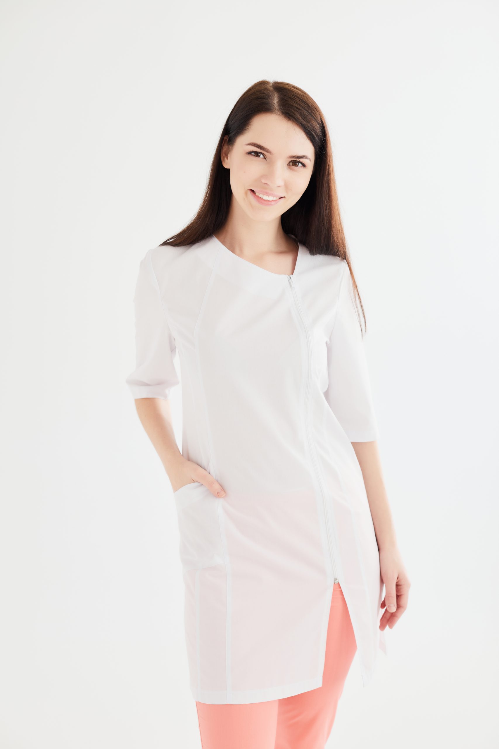 Медицинский халат Полина | DOCWEAR